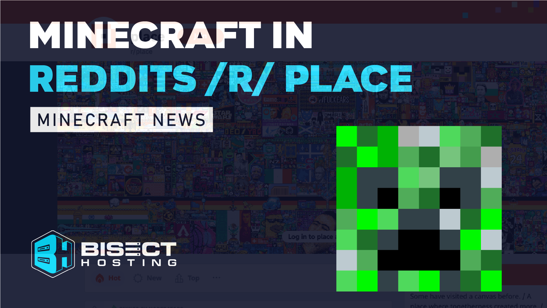 Minecraft in Reddit’s /r/place - Creepers, MCC, Streamers, & More ...
