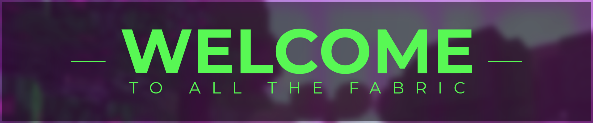 All The Fabric - Minecraft Modpacks - CurseForge