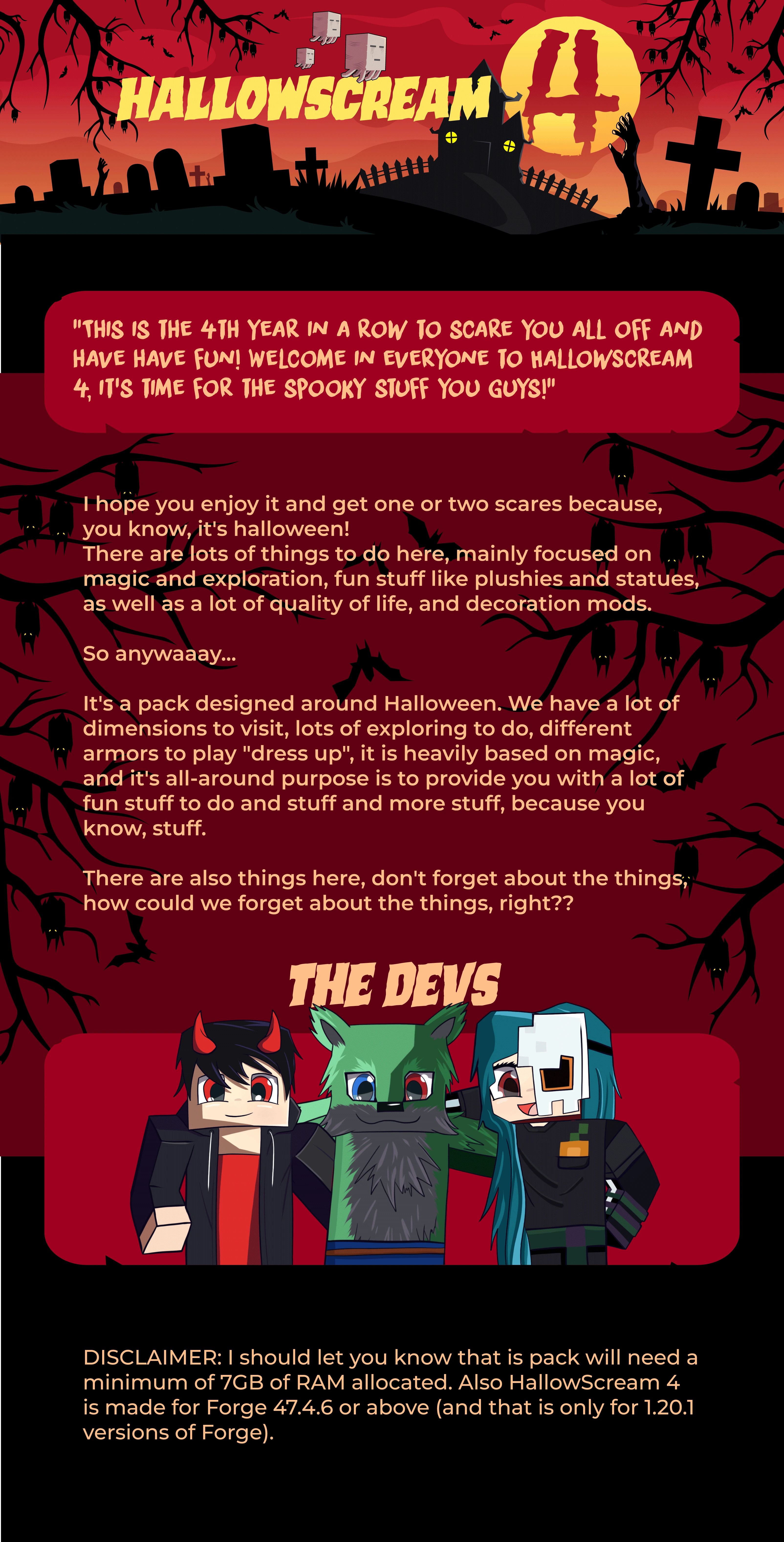 HallowScream 4 - Minecraft Modpacks - CurseForge