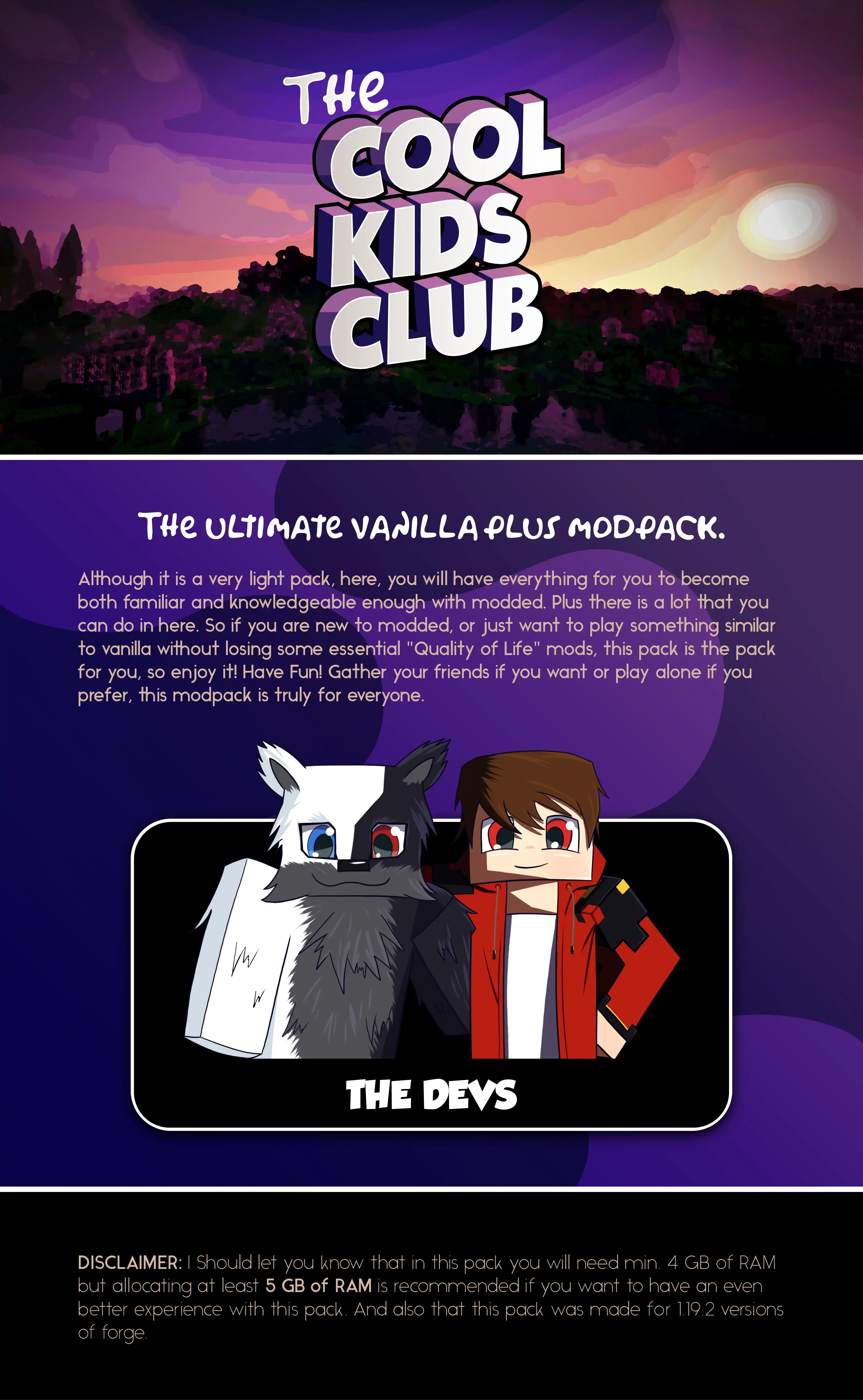 Lets Just Say CRAFT - [The Cool Kids Club] (LJSC) - Minecraft Modpacks ...