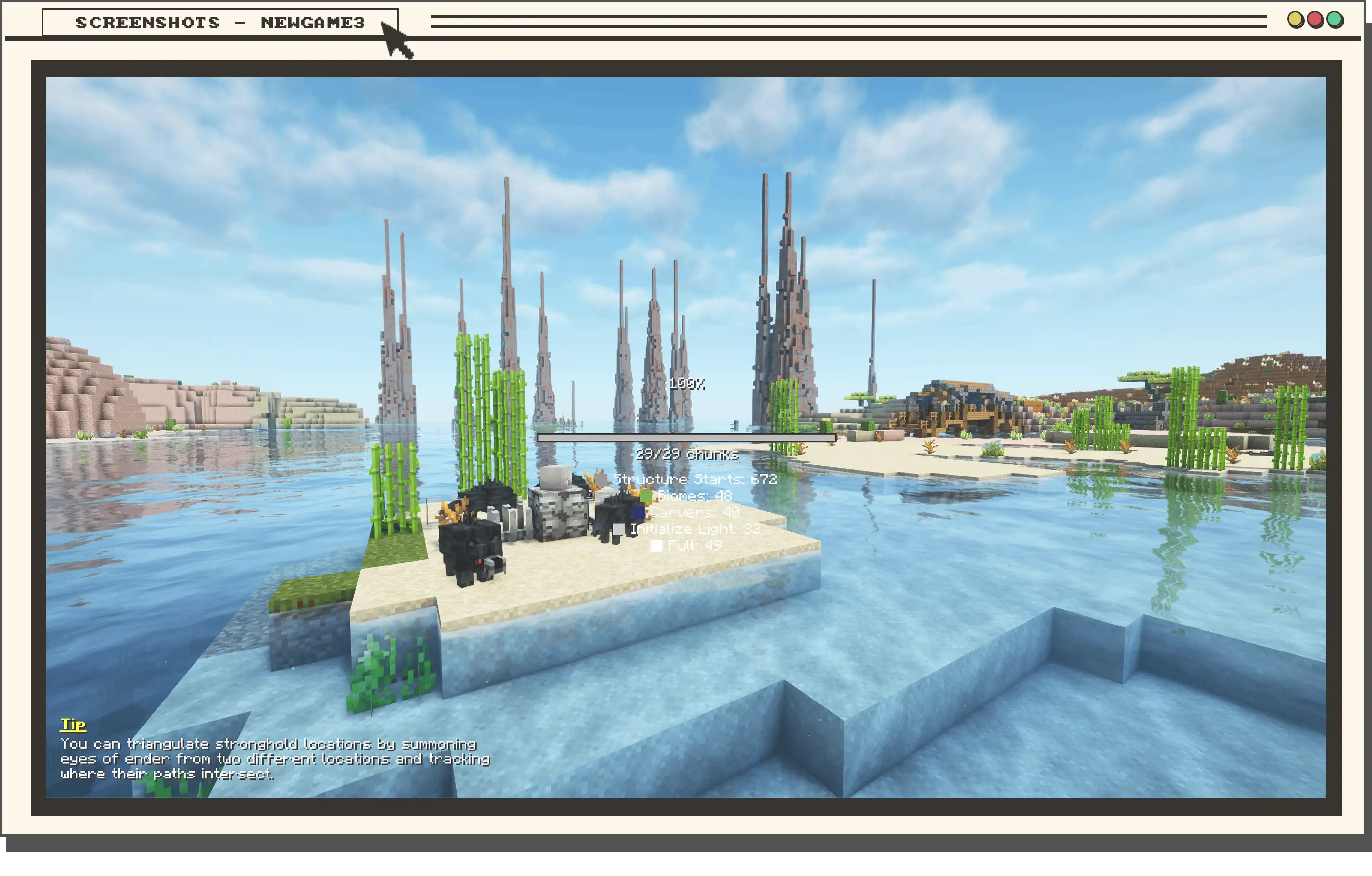 Loading Backgrounds - New Game 3 - Minecraft Resource Packs - CurseForge