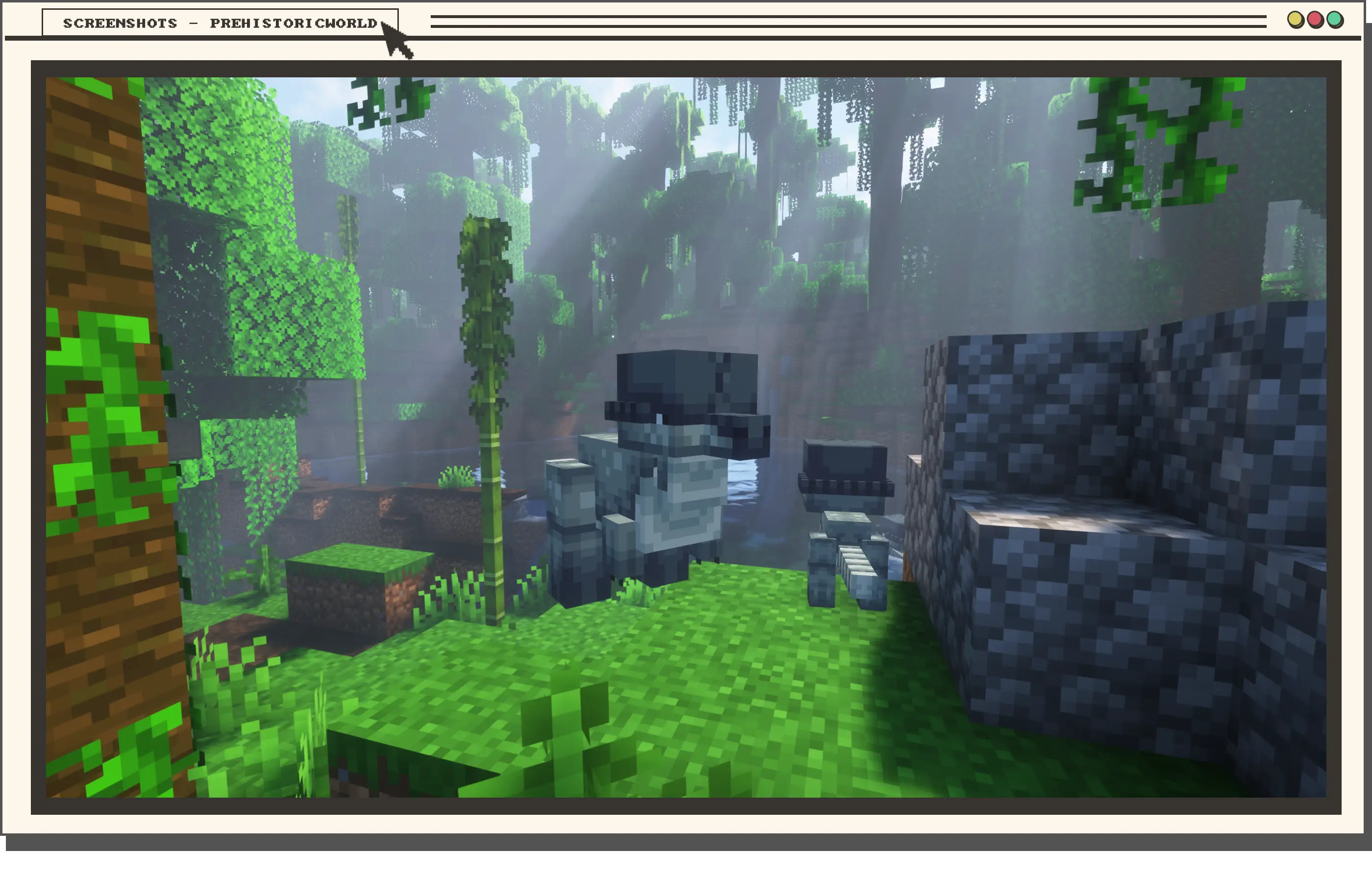 Loading Backgrounds - Prehistoric World - Minecraft Resource Packs - CurseForge