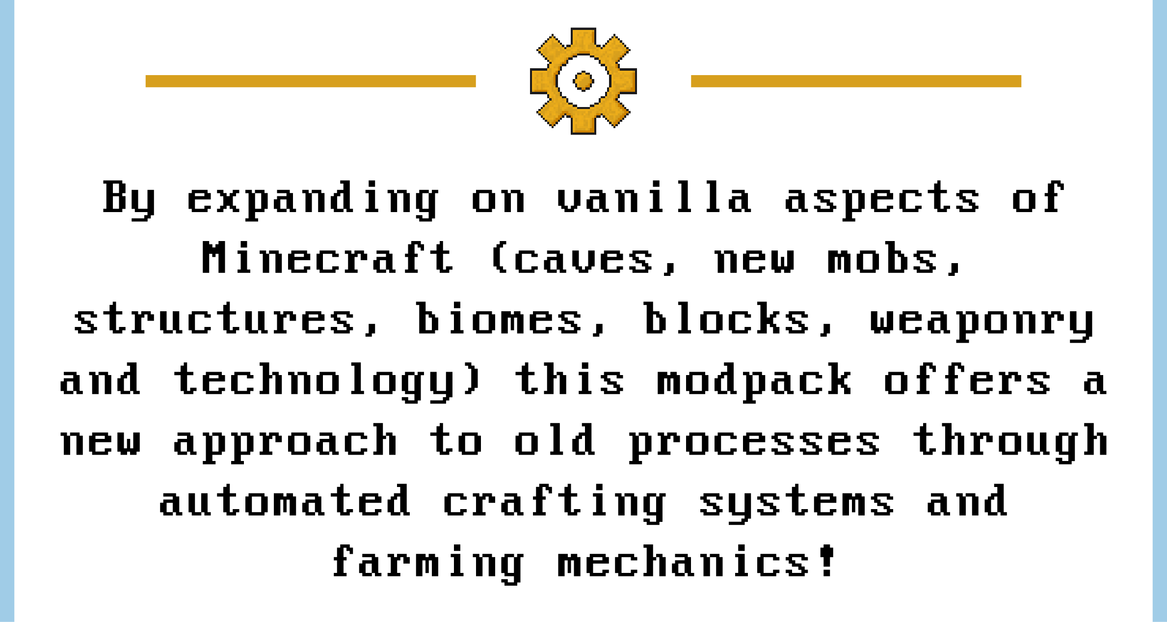 TNT's Create: Vanilla Sensation - Minecraft Modpacks - CurseForge