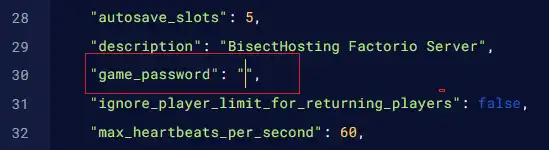 How To Add A Password To A Factorio Server Knowledgebase Bisecthosting