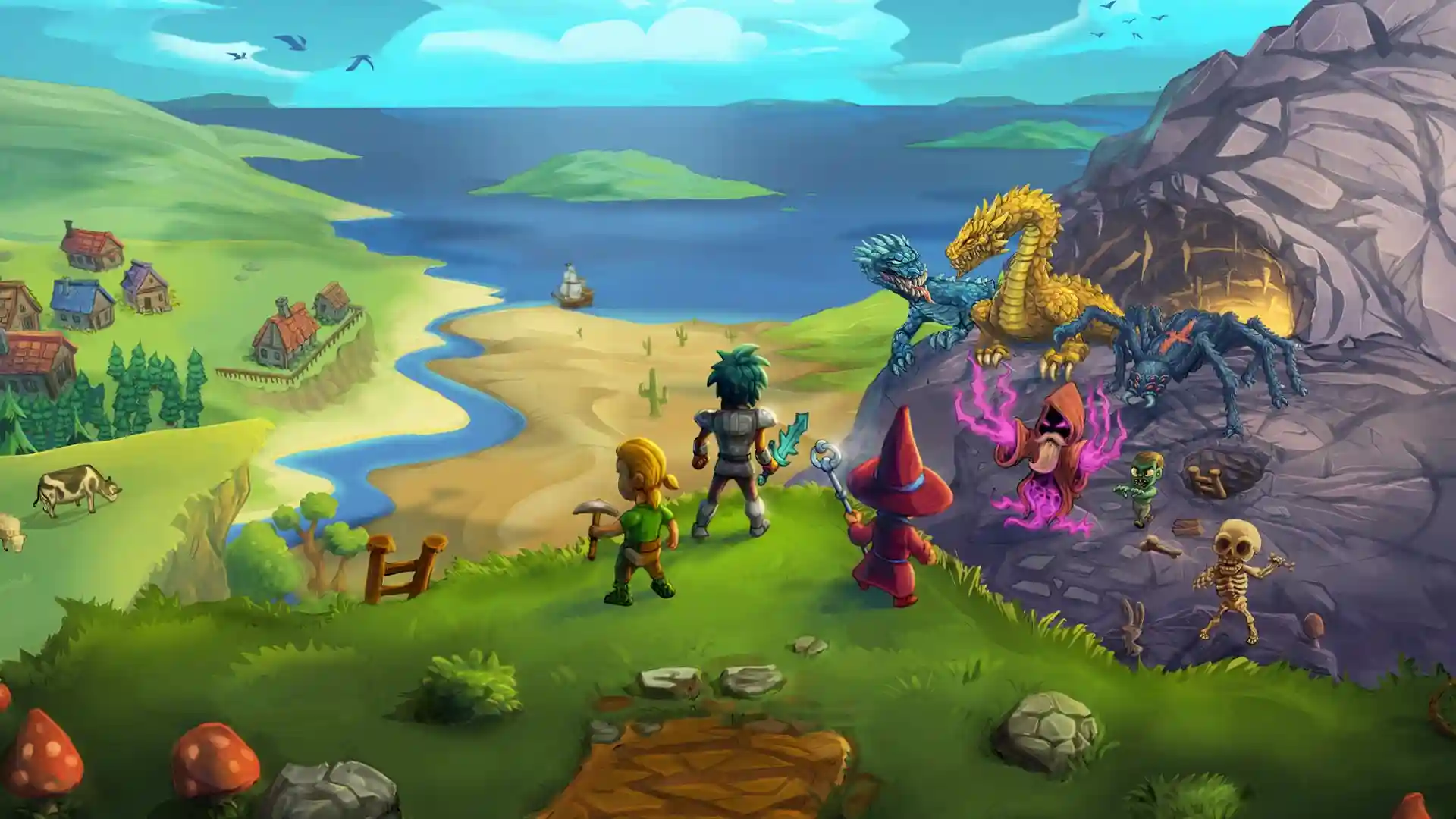 Necesse Beginner’s Guide: Settings, NPCs, Enchantments, Raids, & more