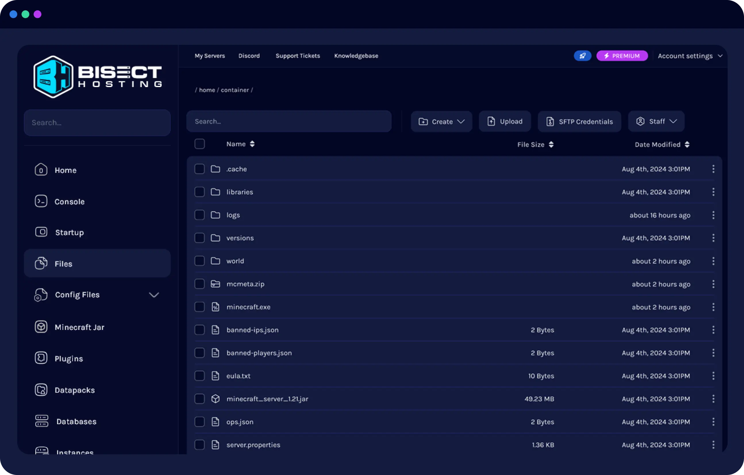 Minecraft Server | 24/7 Expert Support | BisectHosting